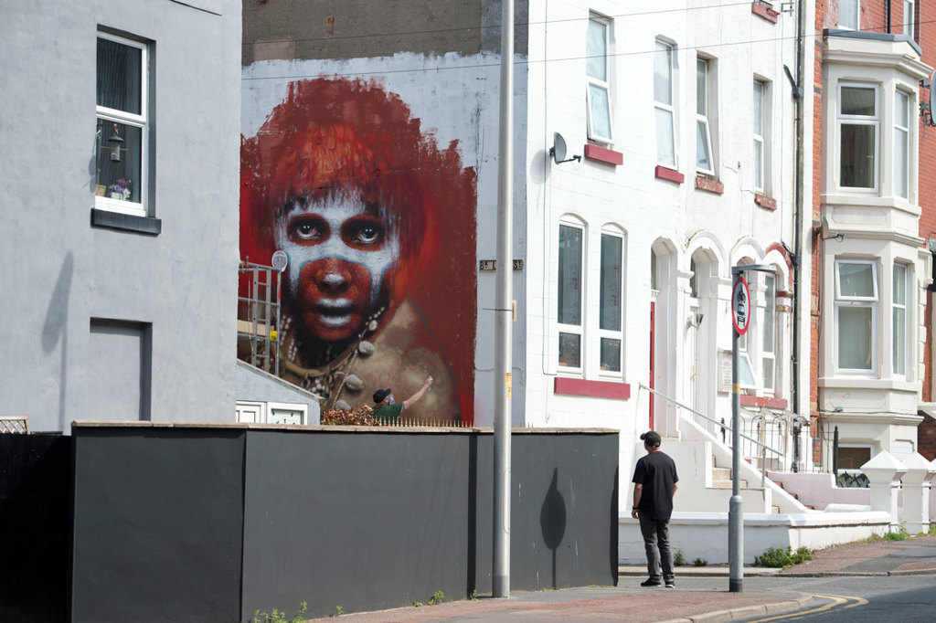 La street art cambia il volto di Blackpool (Foto) - Internazionale