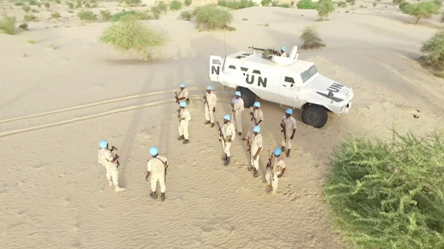 Il deserto del Mali visto da un drone delle Nazioni Unite (Video ...