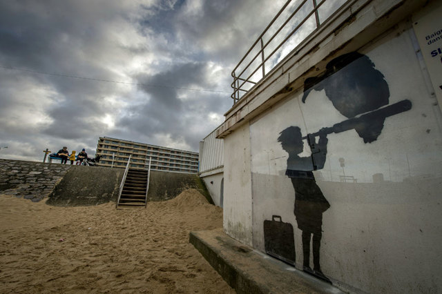 Banksy a Calais - Internazionale