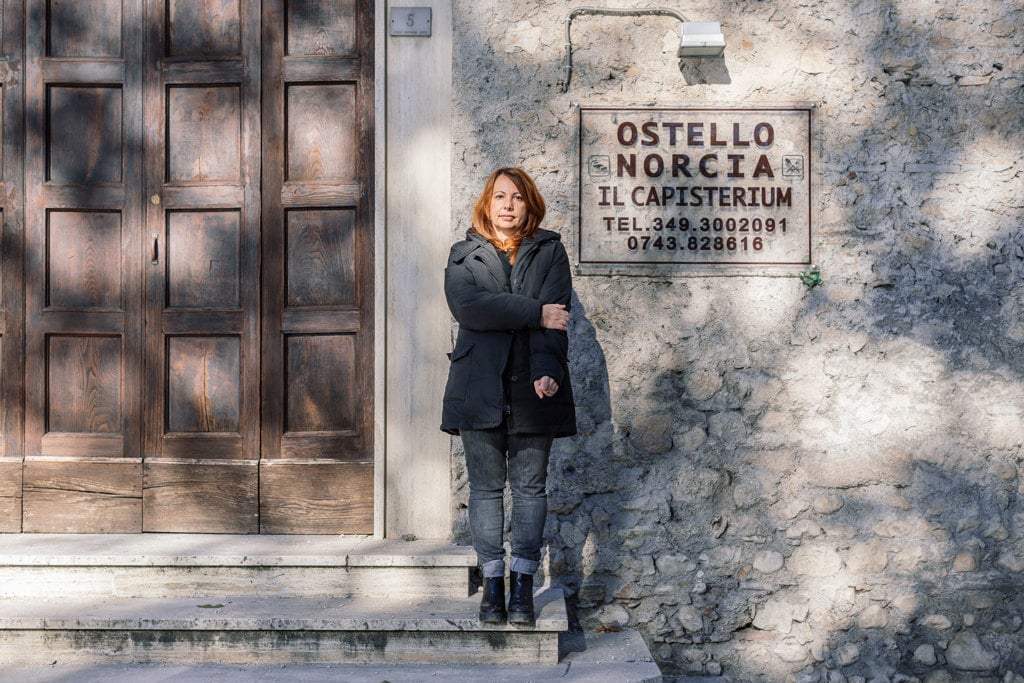 La lenta ripresa di Norcia (Foto) - Internazionale