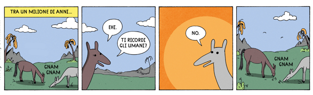 Le strisce del numero 1488: War and Peas - Internazionale
