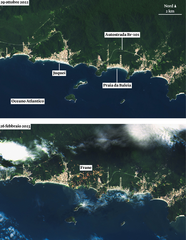 Le frane nello stato di São Paulo, in Brasile - Internazionale