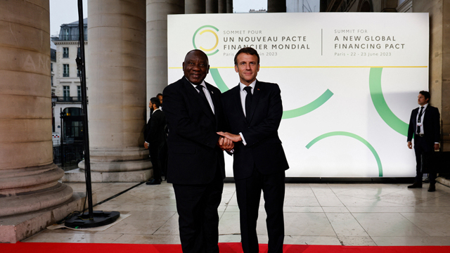 Un vertice a Parigi per mostrare che il nord non dimentica il sud ...