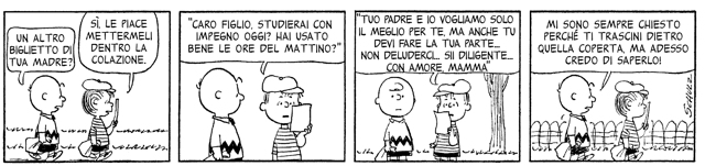 Le strisce del numero 1569: Peanuts, 1960 - Internazionale