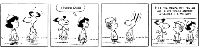 Le strisce del numero 1588: Peanuts, 1960 - Internazionale