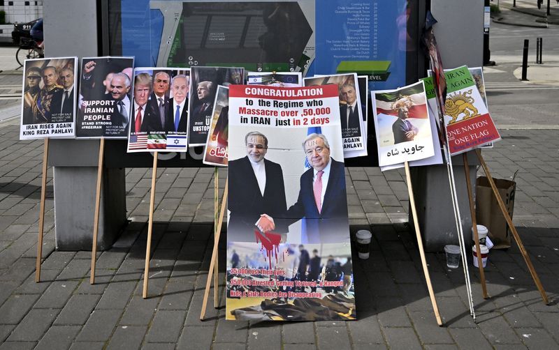 Soccer-‘They are not representing Iran’: Protesters urge FIFA to ban ...