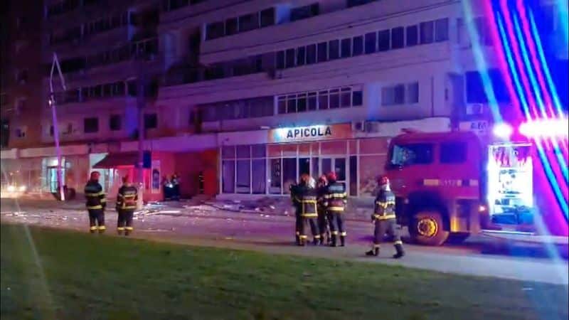 Romania says Russian drone hit block of flats in Galati injuring two ...